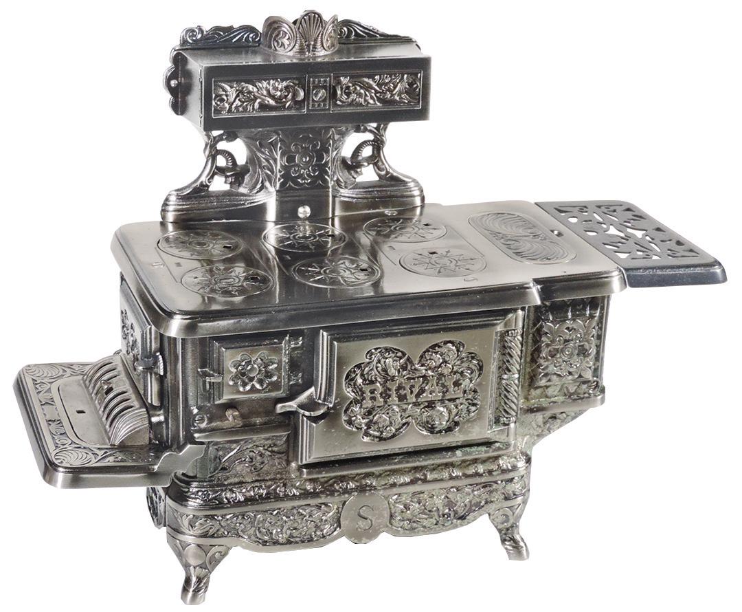 For Auction: Salesman Sample or Child's Stove, "Rival," mfgd by J ...