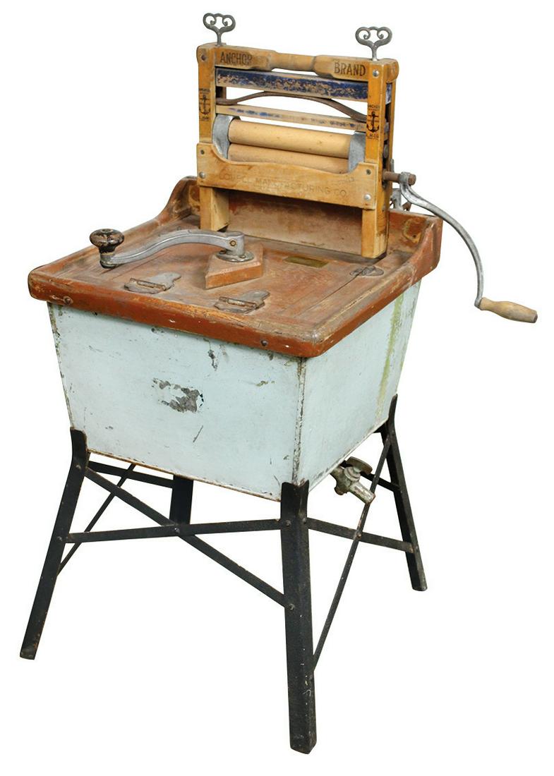 For Auction: Primitive Washing Machine, "The Darling", early 20th ...