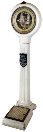 Coin Operated Scale, Peerless Aristocrat Deluxe,