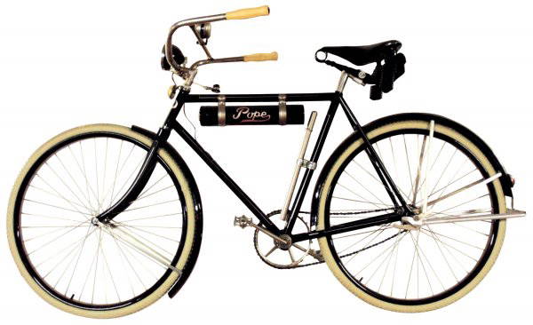Bicycle, Pope, C.1916, Complete W/headlamp, Horn