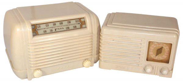 0606: Radios (2), both Fada's, Models 740 & 1001, both