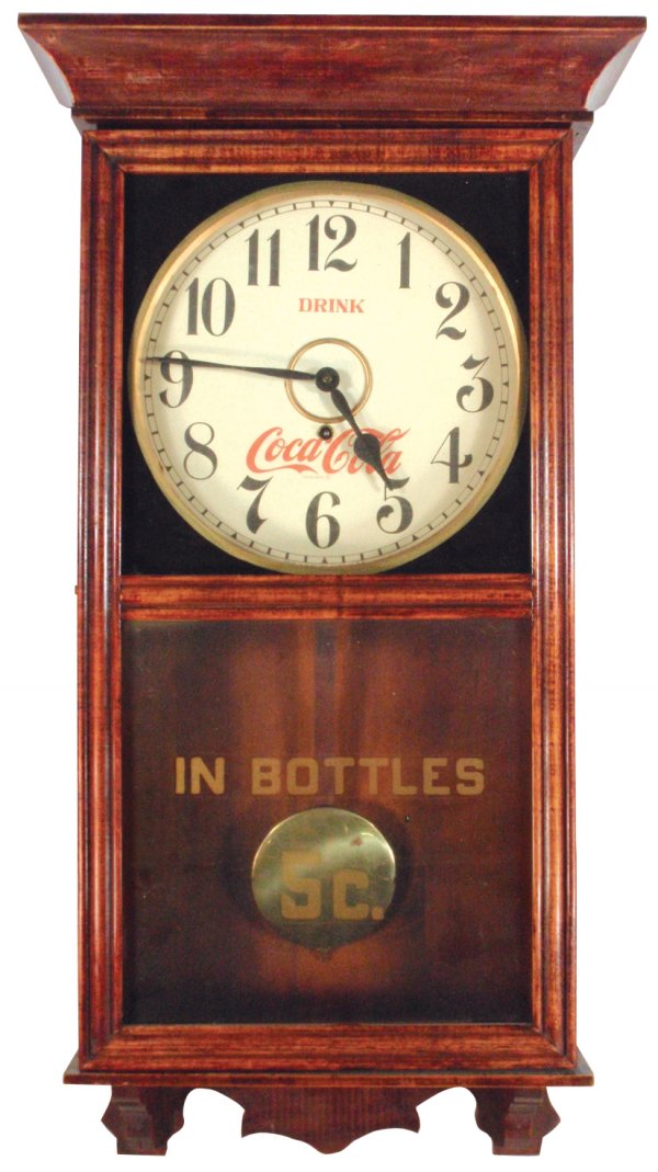 0907: Coca-Cola regulator clock, Gilbert, c.1916-1920, - Mar 22, 2009 ...