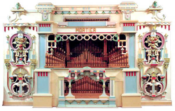 1021: Coin-operated band organ, Mortier 101 key, mfgd b