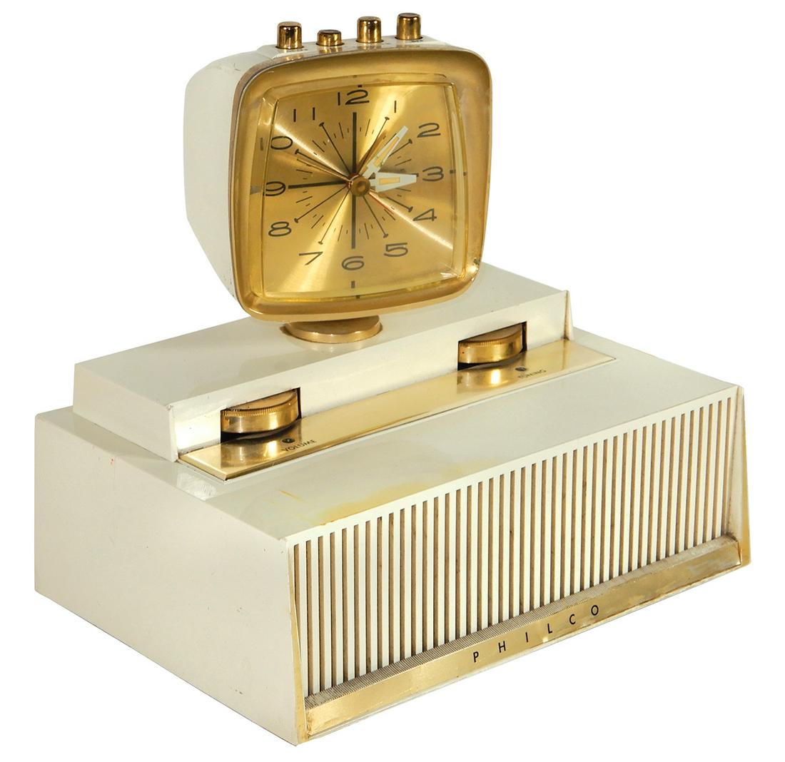 Radio, Philco Predicta Clock/Radio, table top w/white - May 14, 2021 ...