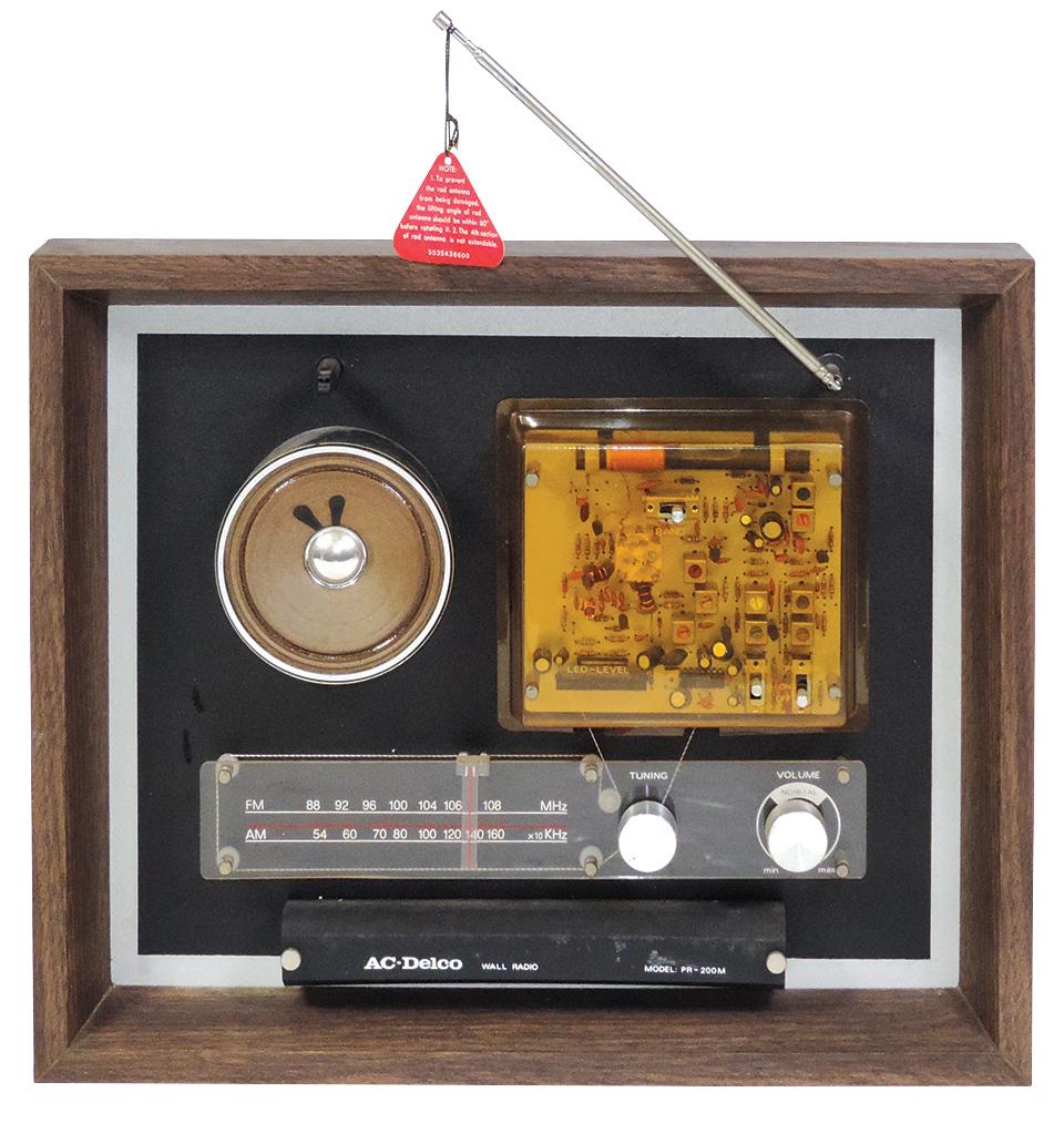 For Auction: Automobilia Advertising Radio, AC-Delco Wall Radio, (#1654 ...