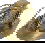 A Brass Ink Well w/Sailing Ship - Dec 29, 2012 | John Coker, Ltd. in TN