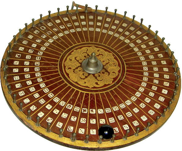 Gambling Wheel, Early 1900's Wheel In All Origina