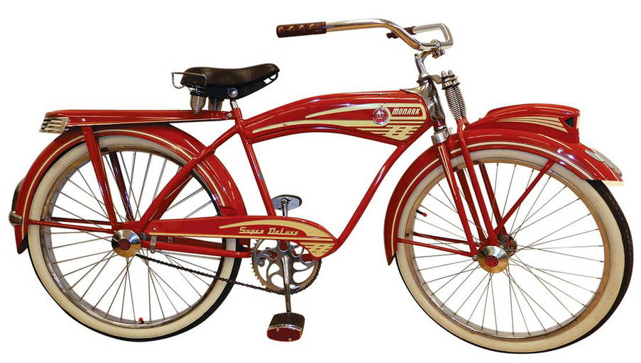Bicycle, Monarch Silver King, Super Deluxe, C.1952,