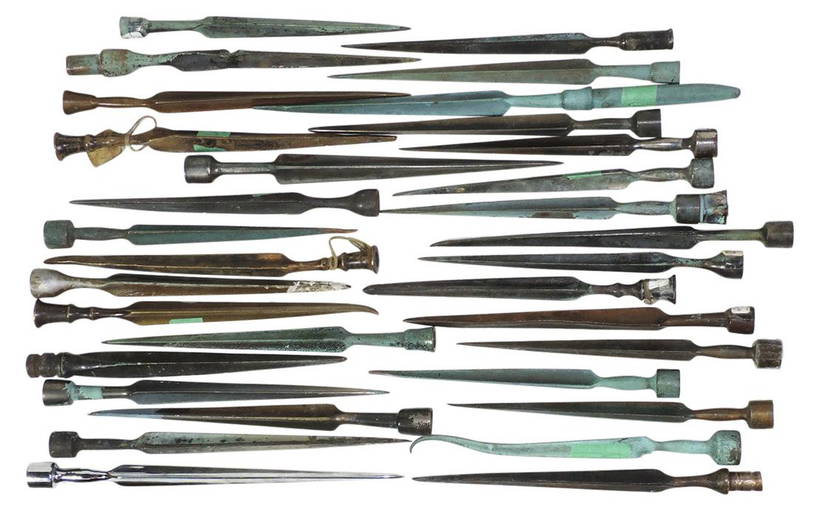 Lightning Rod Finials & Points (32), all copper/bronze (#0171) on Nov ...