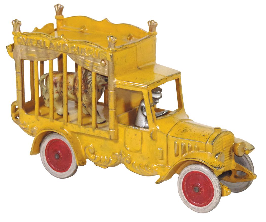 Toy Circus Wagon, "overland Circus Wagon", Mfgd By