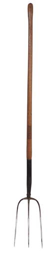 Salesman's Sample Hay Fork, 3-tine forged metal & oak - Nov 13, 2021 ...