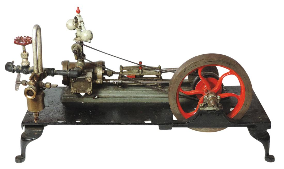 Live Steam Engine For Cretors Popcorn & Peanut Roaster,