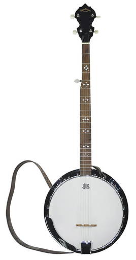 Music, Instrument, Sigma Banjo, 5 string Mod SB-10, 27" neck, Exc cond ...