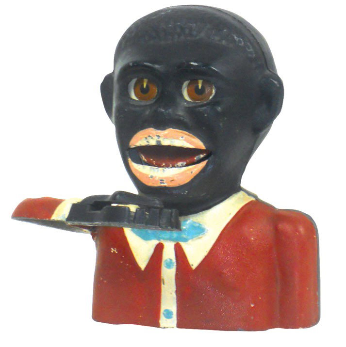Mechanical bank, Jolly Nigger, mfgd in England, c.1915, - Nov 06, 2011 ...