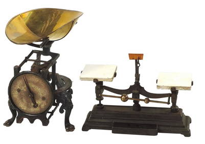 Vintage Country Store Barrel Scale Scale