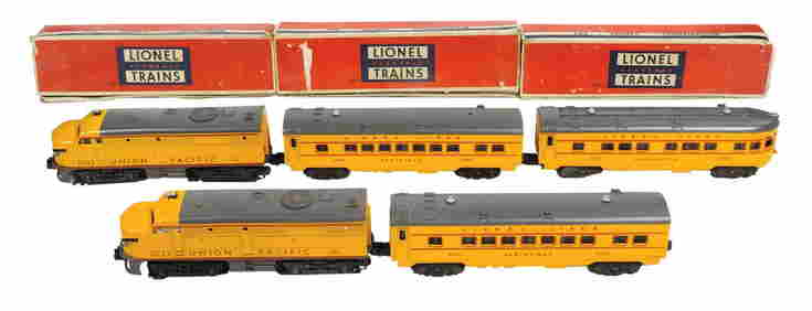 Lionel Pre War Streamliner Passenger Train Set