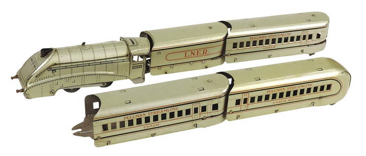 Marx Lner Silver Link Set