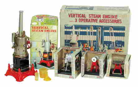 Live Steam Engine For Cretors Popcorn & Peanut Roaster,