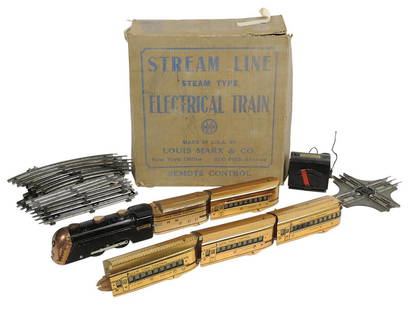 Toy Canadian Pacific Boxed Train Set, Mfgd By Marx, W/electric 3000 ...