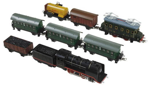 Boxed Carette Train Set