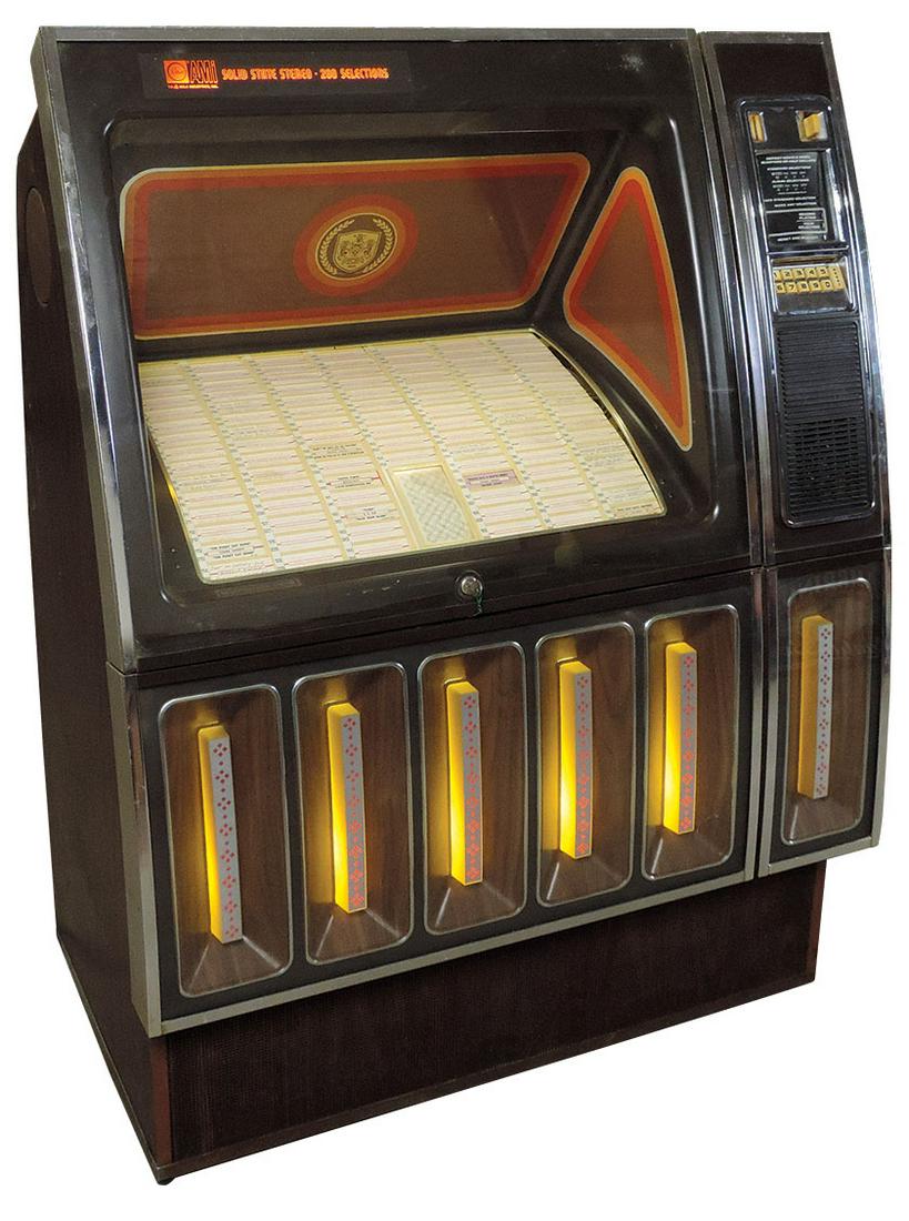 Jukebox, Rowe Ami Model R 82, 200 Selection, Plays 45 Rpm Records, Vg ...