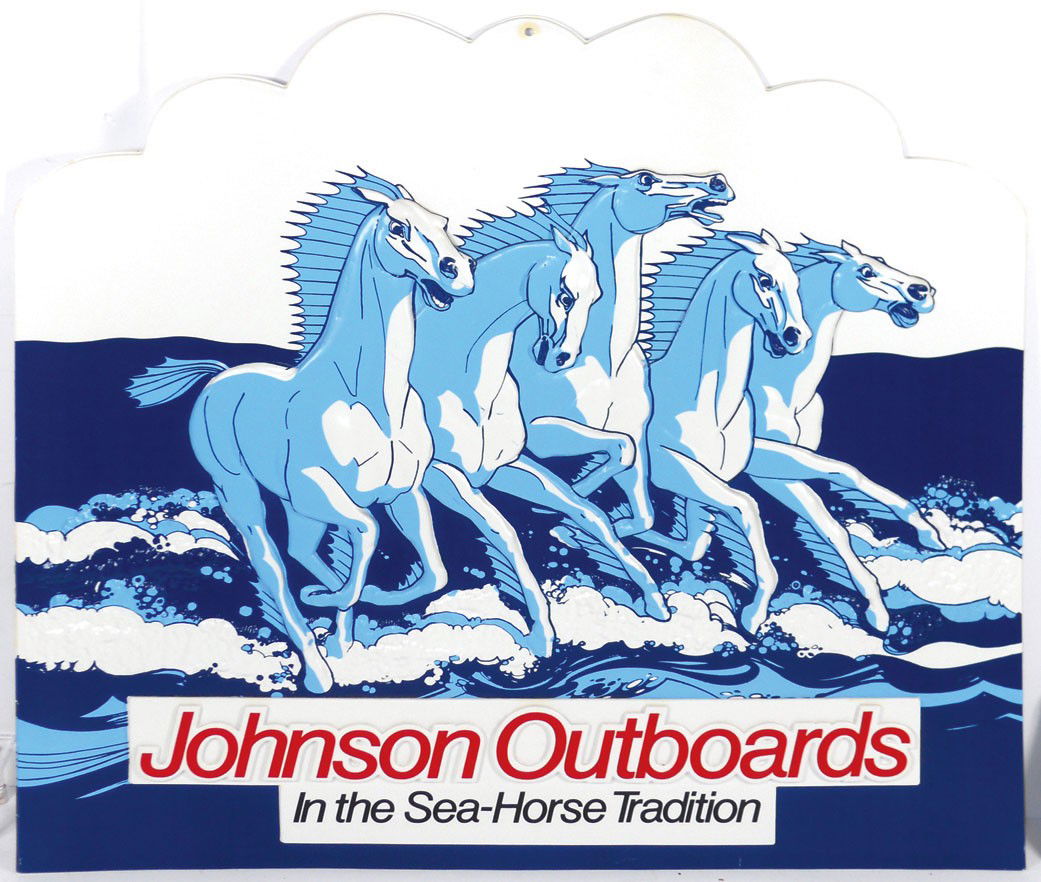Boat Motor Dealer Advertising Signs (4), Johnson