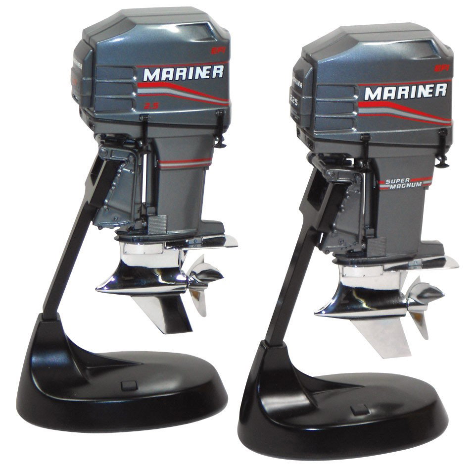 0291: Miniature outboard motors (2), Alterscale 1997 Ma