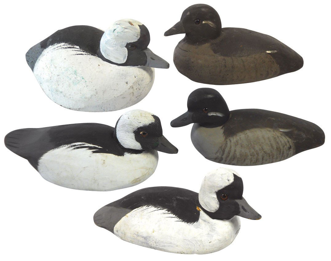 Decoys (5), Bufflehead Pair By Tom Humberstone Ny