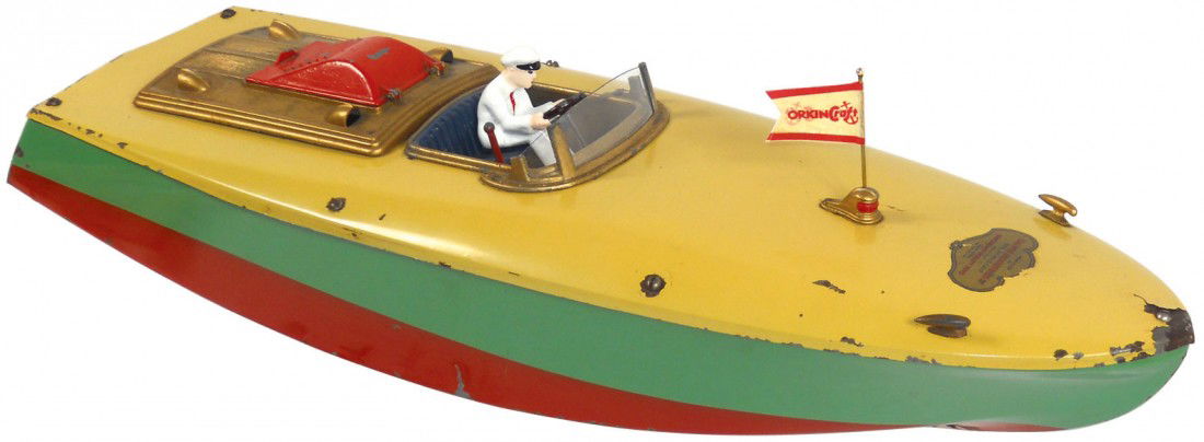 0348: Toy boat, Orkin Craft runabout, mfgd by Calwis In - May 19, 2012 ...