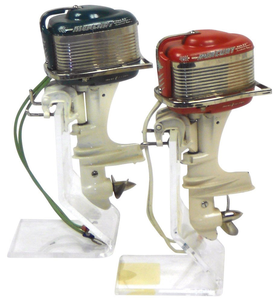 0923: Miniature outboard motors (2), 1956 Mercury Mark - May 20, 2012 ...