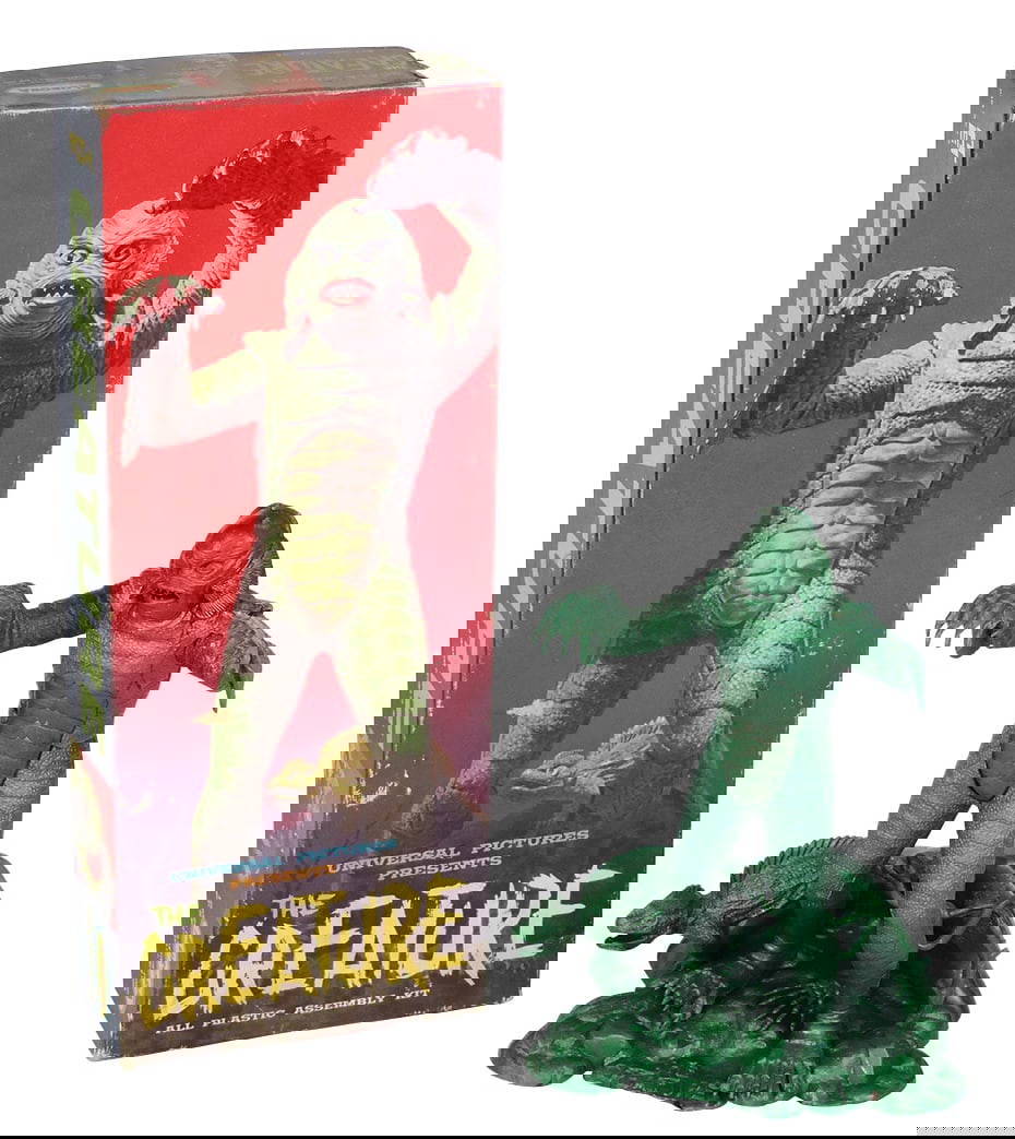 Toy Model Kit, The Scarce Creature, Built Plastic Figure, Mfgd By ...