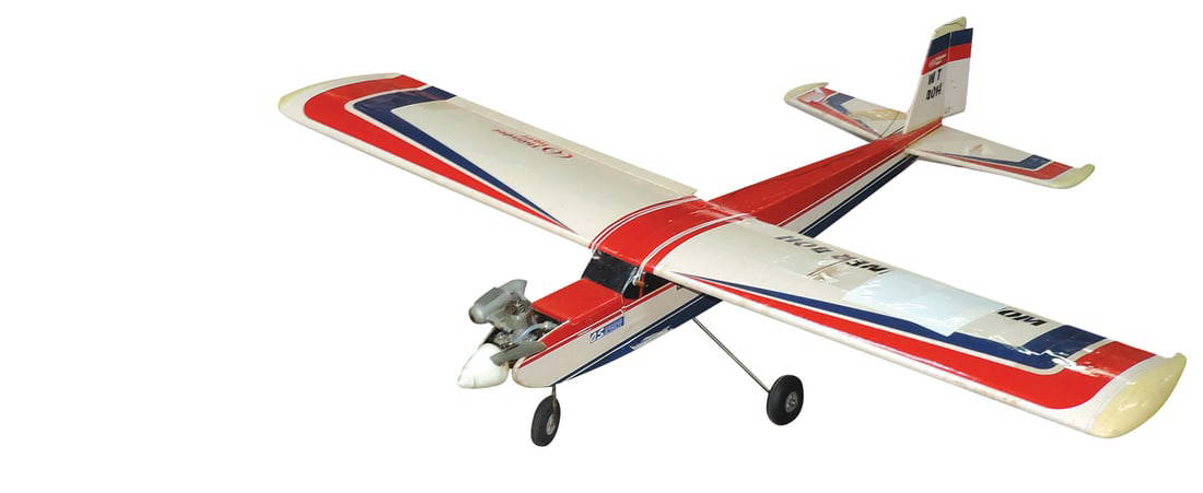 Toy Model Airplane, Thunder Tiger, Remote-control Kit Built High Wing W ...