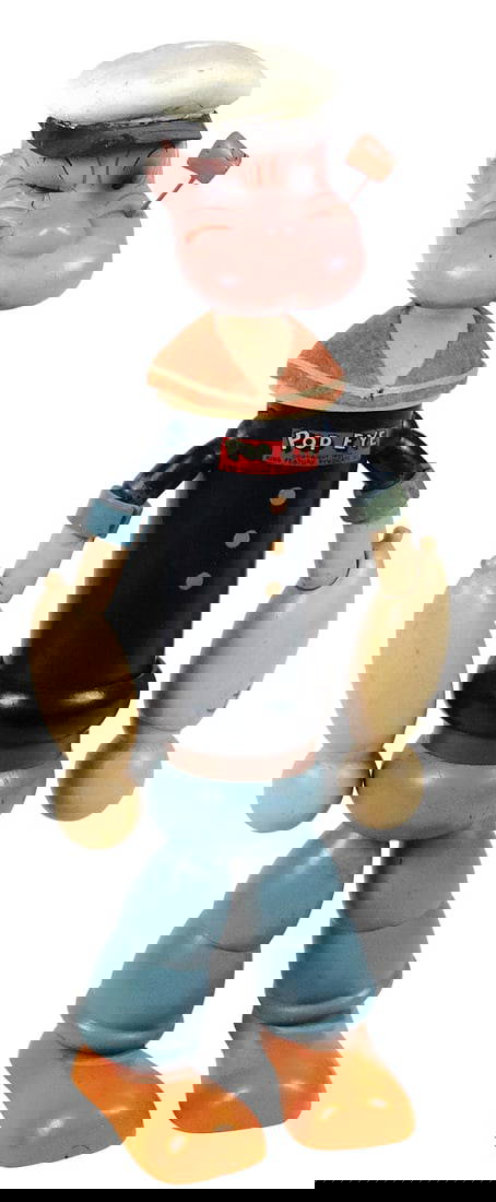 Character Doll, Popeye, King Features Syndicate, C.1935, Composition ...