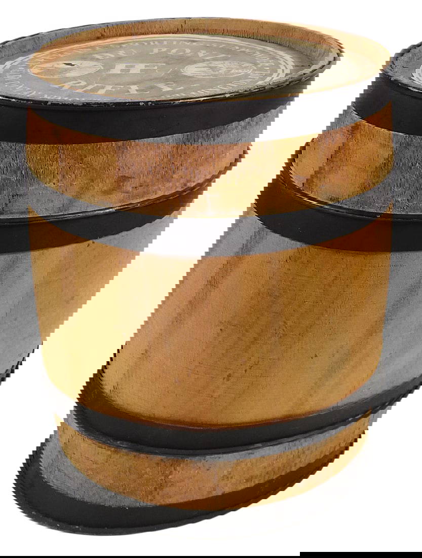 Gunpowder Keg, Superfine Sporting Rifle Powder, Mfgd By E. I. Dupont De ...