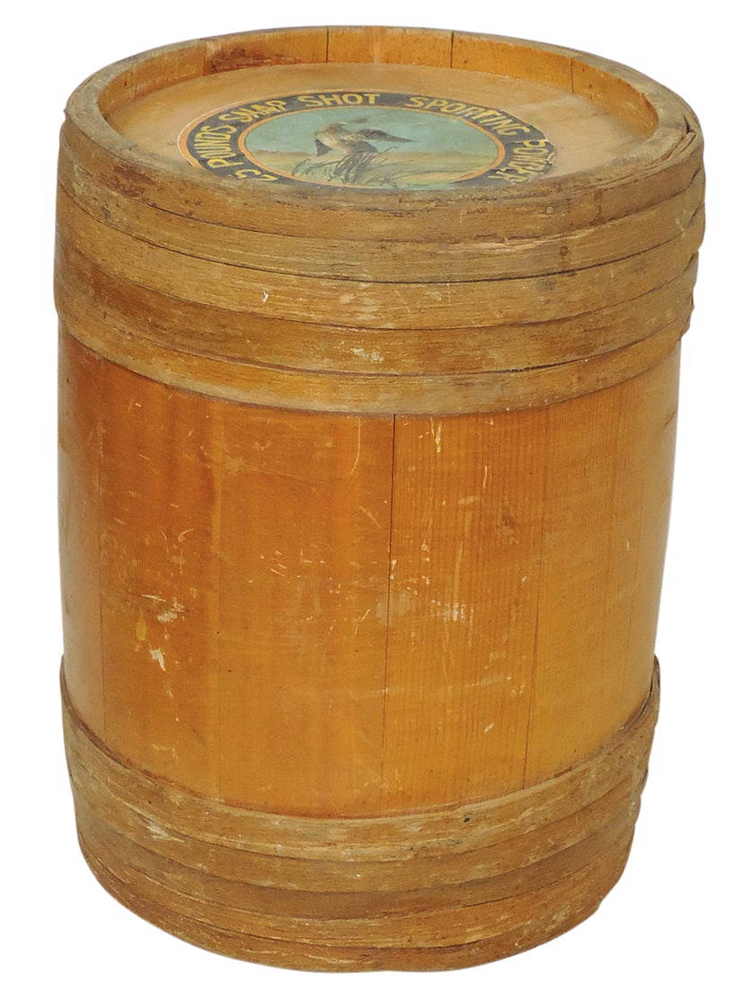Gunpowder Keg, Snap Shot Sporting Powder, Believed To Be Mfgd By Warren ...
