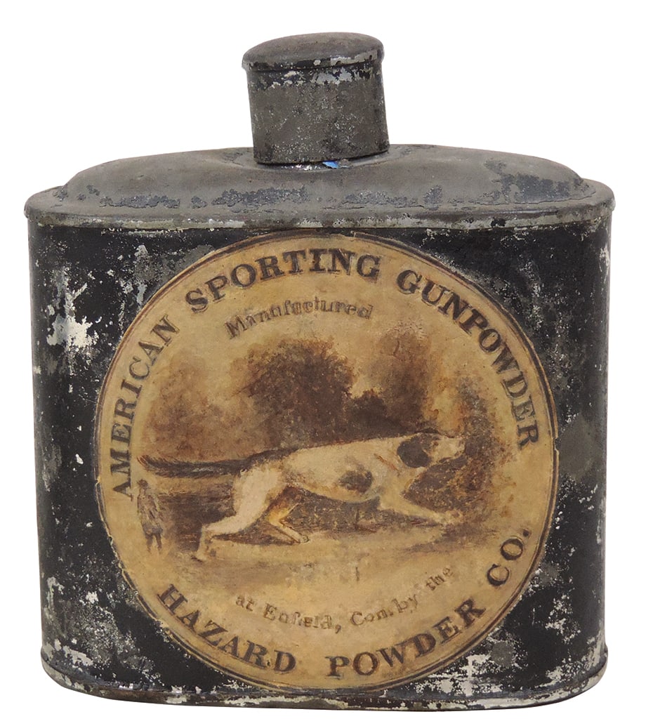 Gunpowder Can, American Sporting, Very Rare, Mfgd By Hazard Powder Co ...