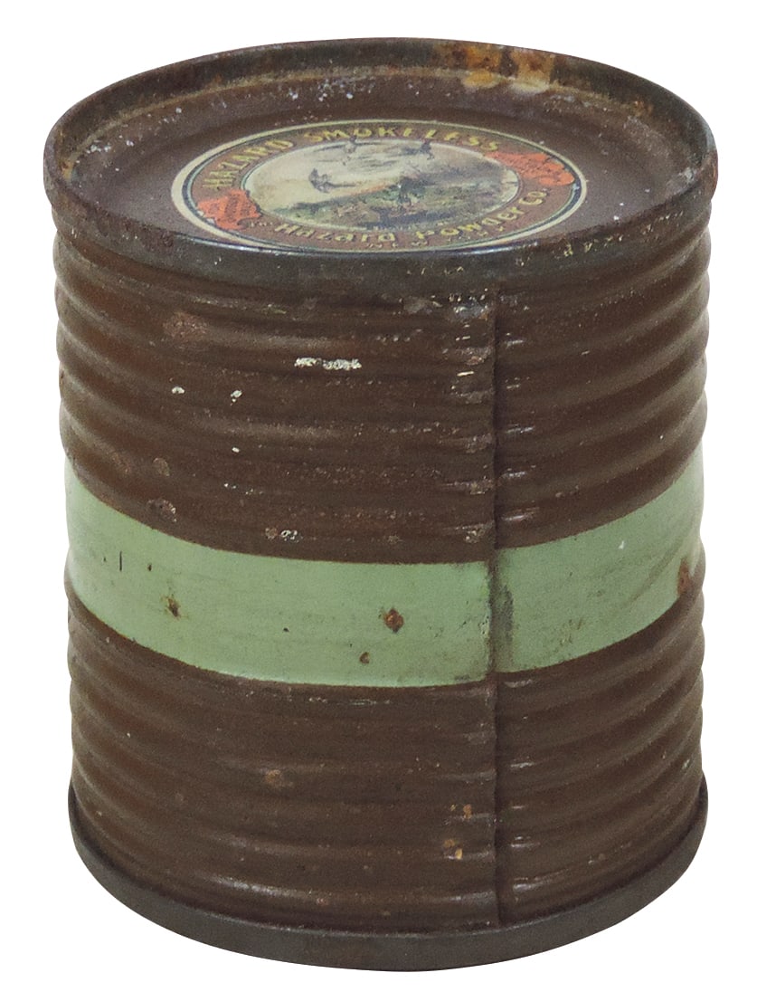 Gunpowder Can, Hazard Smokeless, Mfgd By Hazard Powder Co., Very Rare ...