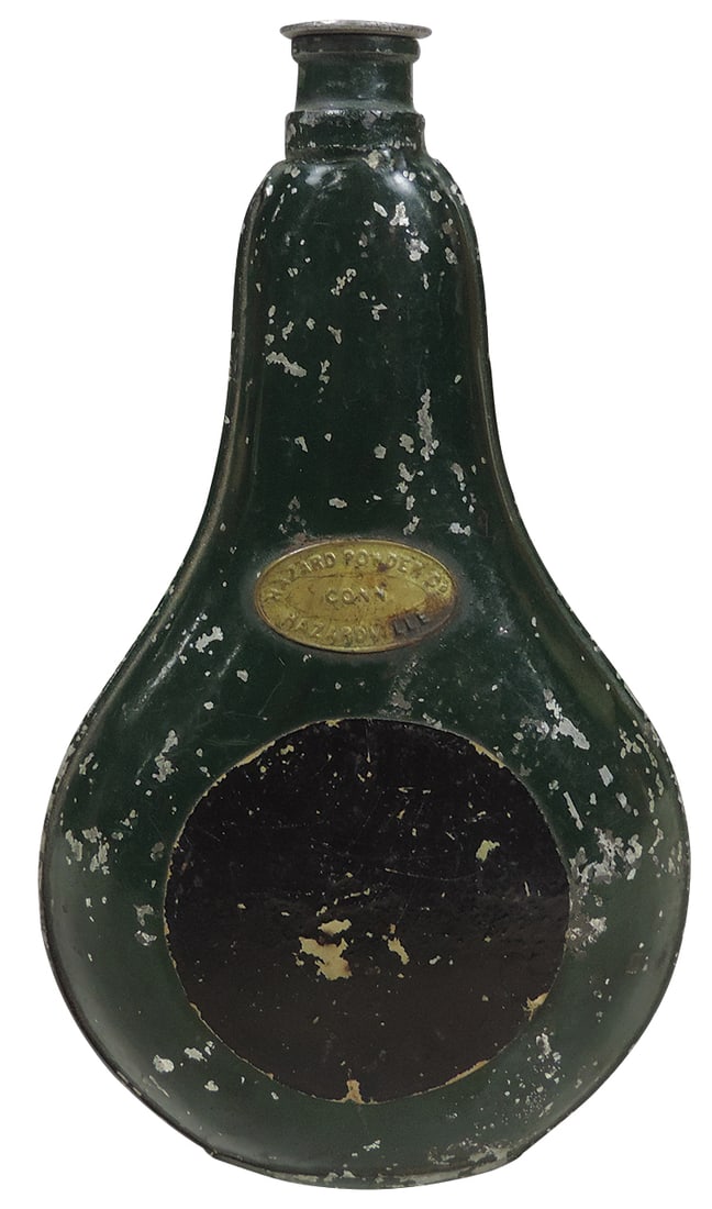 Gunpowder Can, Kentucky Rifle, Mfgd By Hazard Powder Co.-hazardville ...