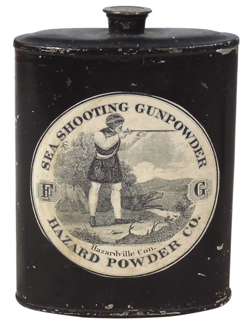 Gunpowder Can, Sea Shooting, Very Rare, Mfgd By Hazard Powder Co ...