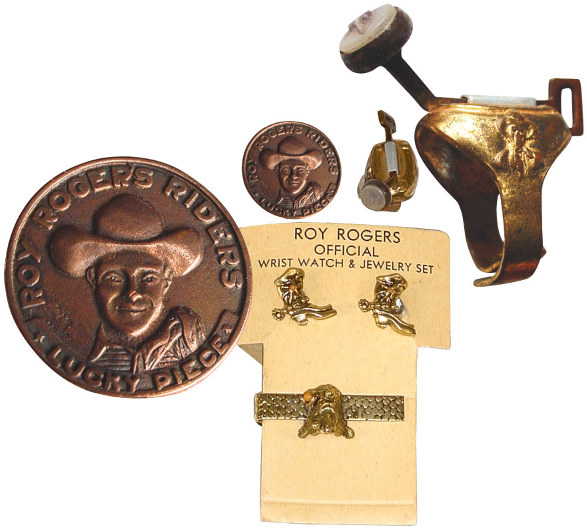 355: Roy Rogers Branding Iron Ring, Roy Rogers Office J