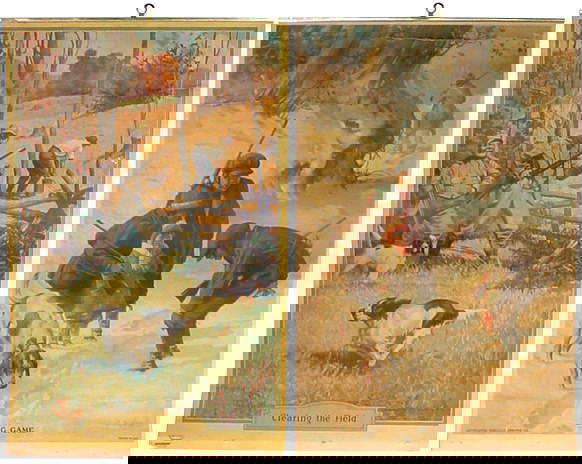 Hercules Powder Co. Calendar Tops (2); Titled "big