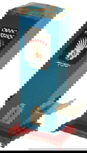 Coin Operated Match Machine, Hawkeye Novelty Co.,