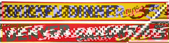 1204: Chicken Dinner Candy & Denver Sandwich Candy embo