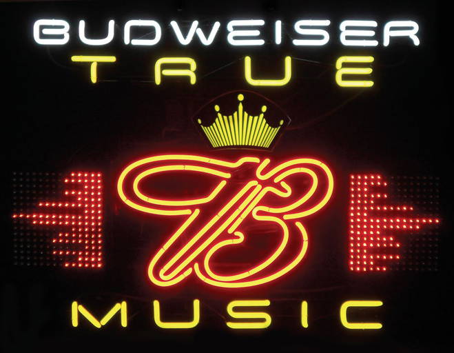Breweriana, Budweiser True Music Equalizer neon s - Sep 29, 2012 | Rich ...