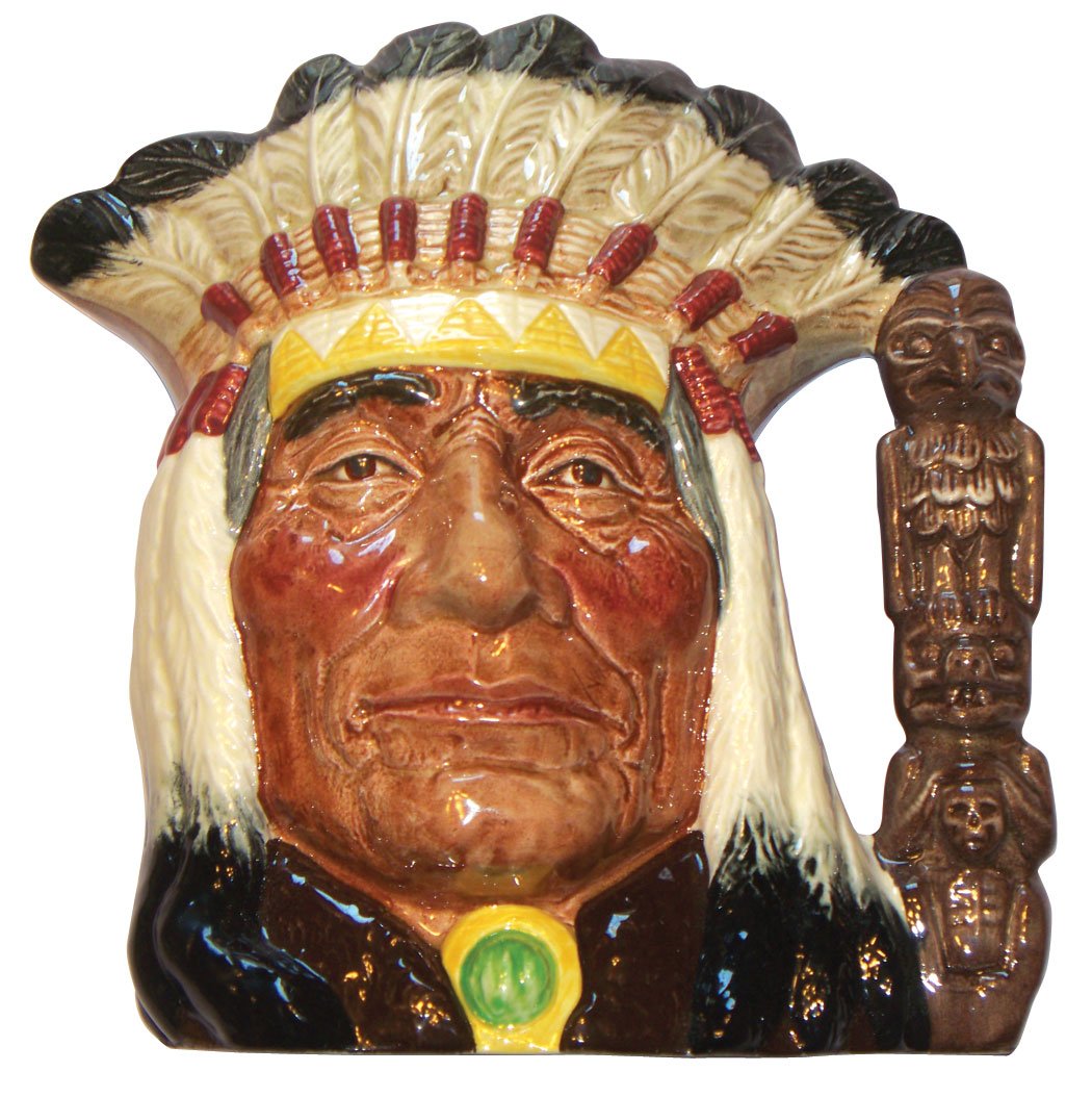 0979: Royal Doulton North American Indian Toby w/specia