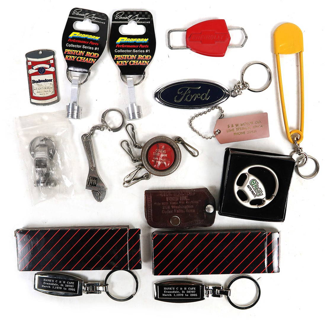 Automotive Novelty & Advertising Key Fobs, 14 Pcs Incl New W/tags ...