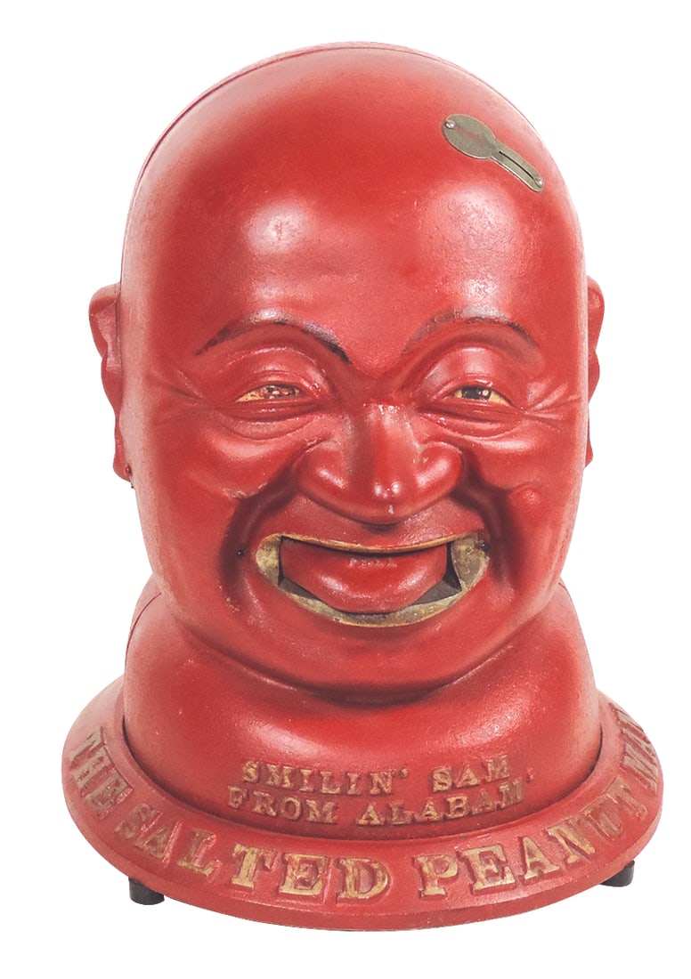Coin-operated Peanut Vendor, "smilin' Sam From Alabam" The Salted ...