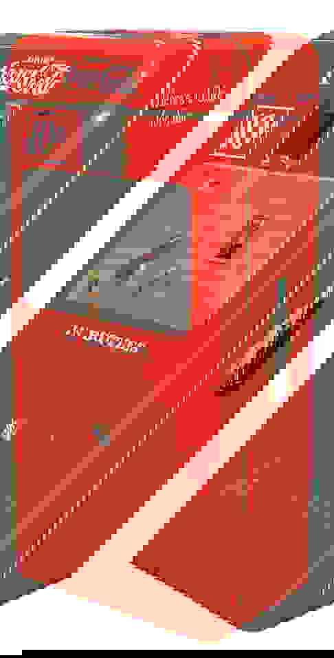 Coca-cola Vending Machine, 10 Cent Vendorlator Vmc Model 33, Early To ...