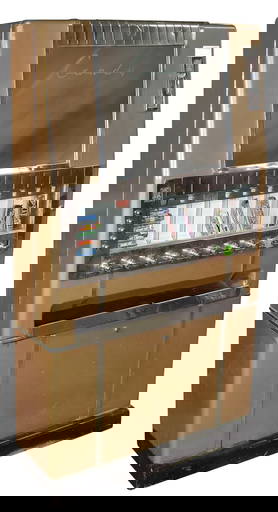 Coin Operated Candy Vending Machine, National Vending Machine W/10 ...