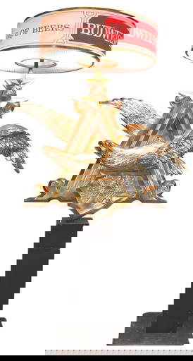 Breweriana Budweiser Floor Display, Very Rare Free Standing Point Of ...